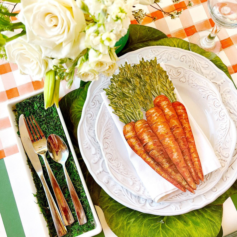 Cabbage and Carrot Easter Table Setting – Barque Gifts