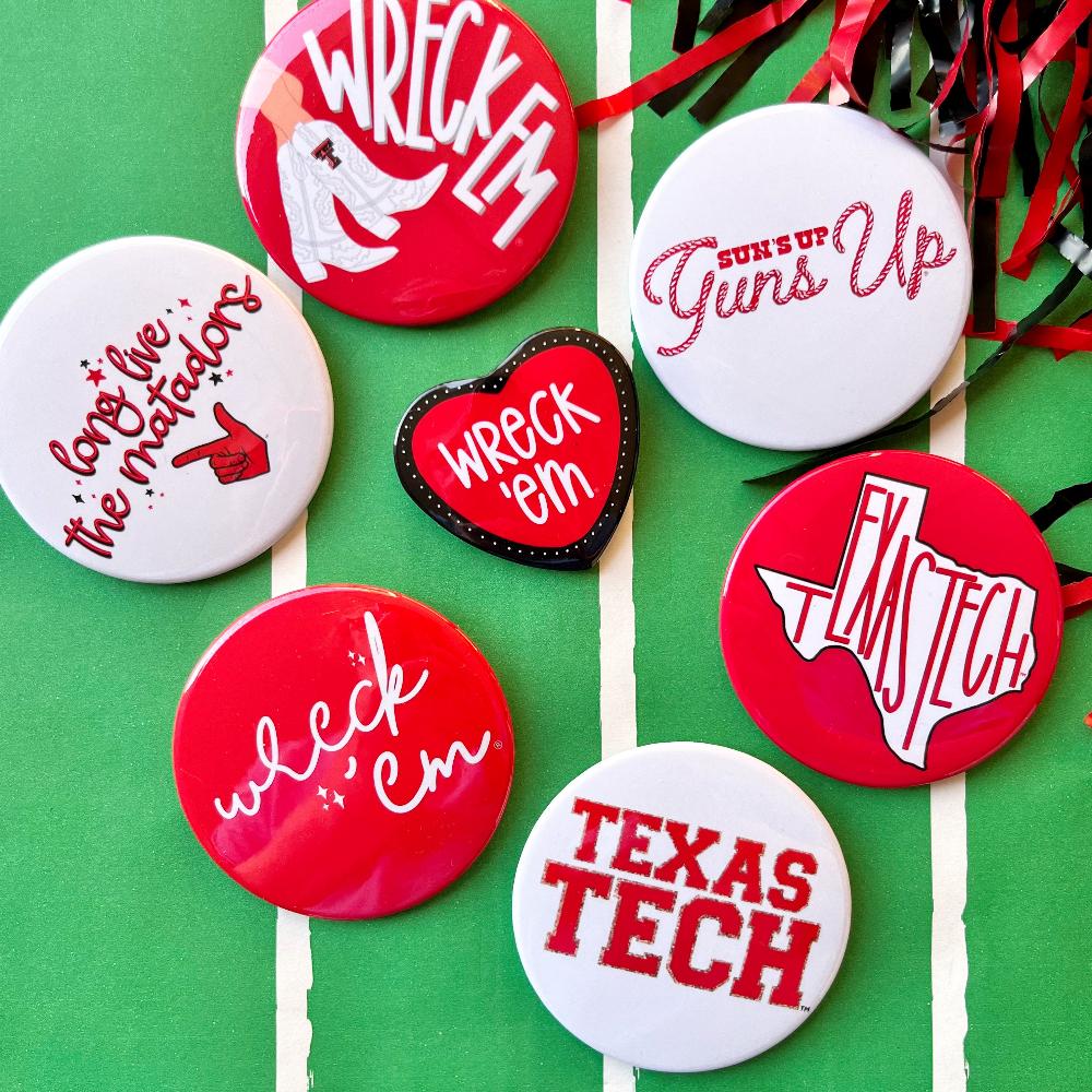 Texas Tech Gameday Buttons – Barque Gifts