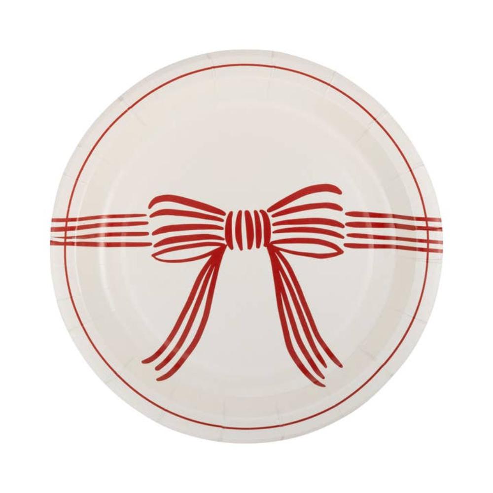 Red Bow Plate – Barque Gifts