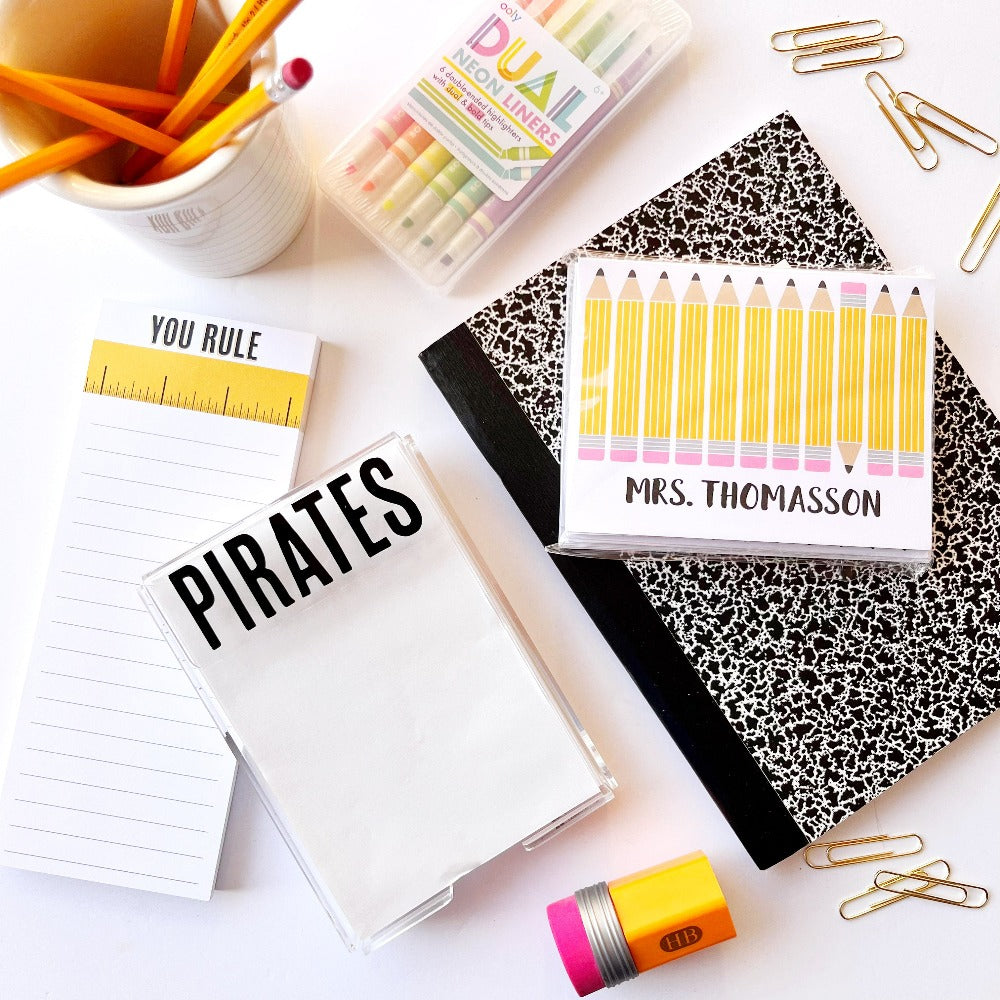Acrylic Note Paper Holder – Barque Gifts