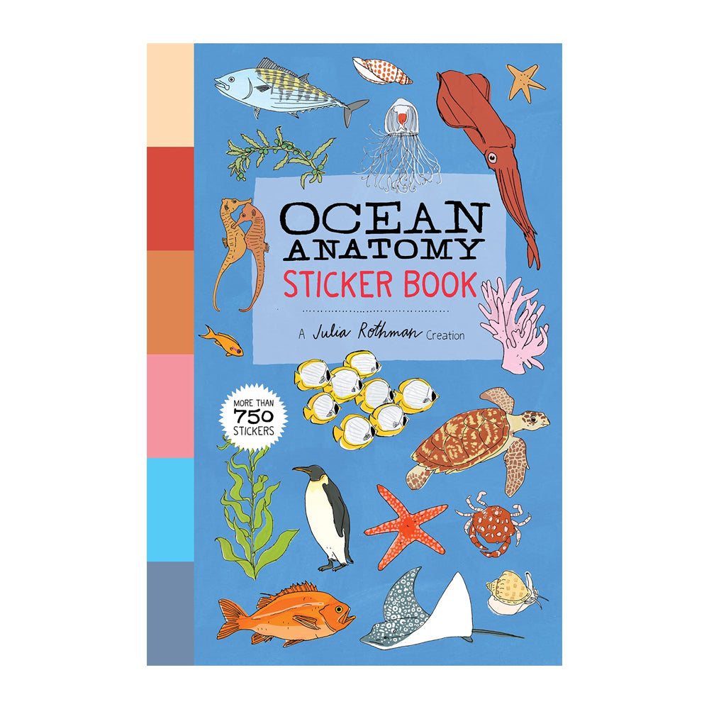 Ocean Anatomy Sticker Book - Barque Gifts - Lubbock, Texas