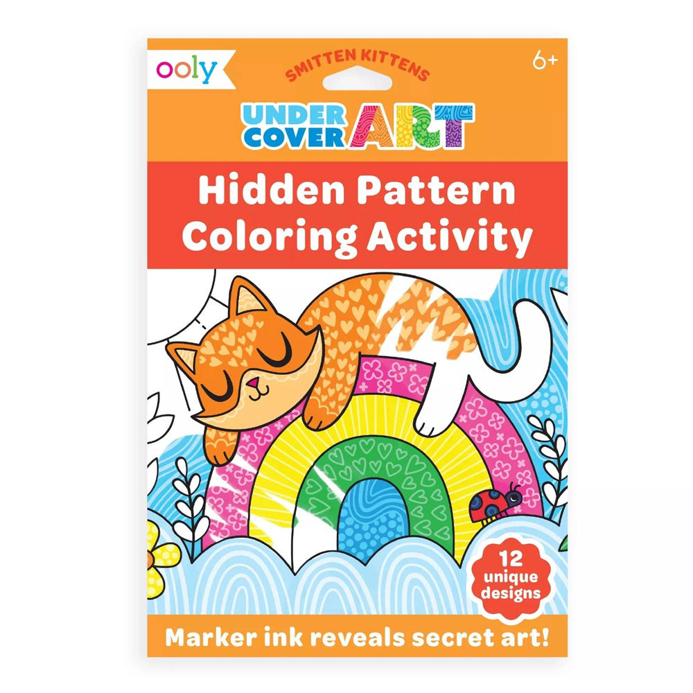 Undercover Art Hidden Patterns Coloring Activity – Barque Gifts